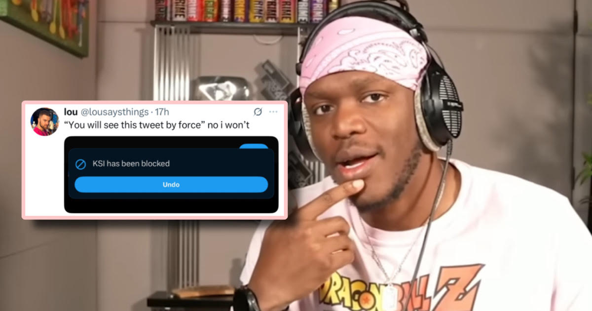 Explaining why everyone on Twitter has suddenly blocked KSI