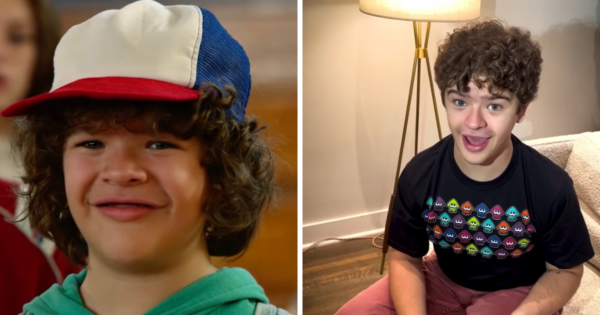 Then and now pics of Stranger Things kids will make you feel old