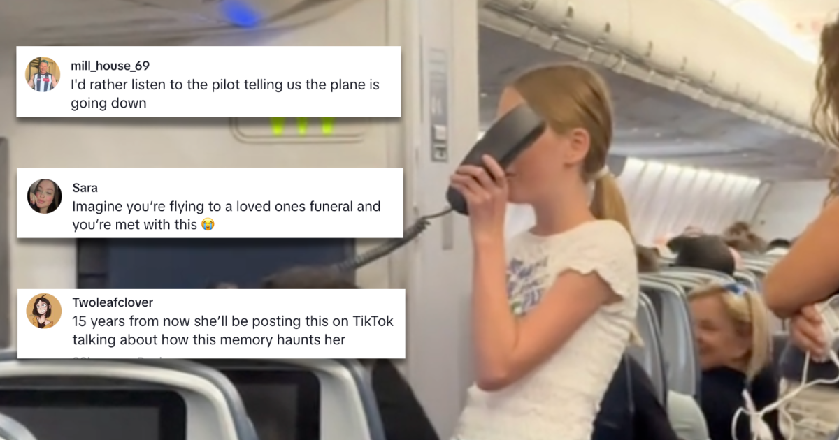 'Nightmare' child sings Moana to captive audience on a plane
