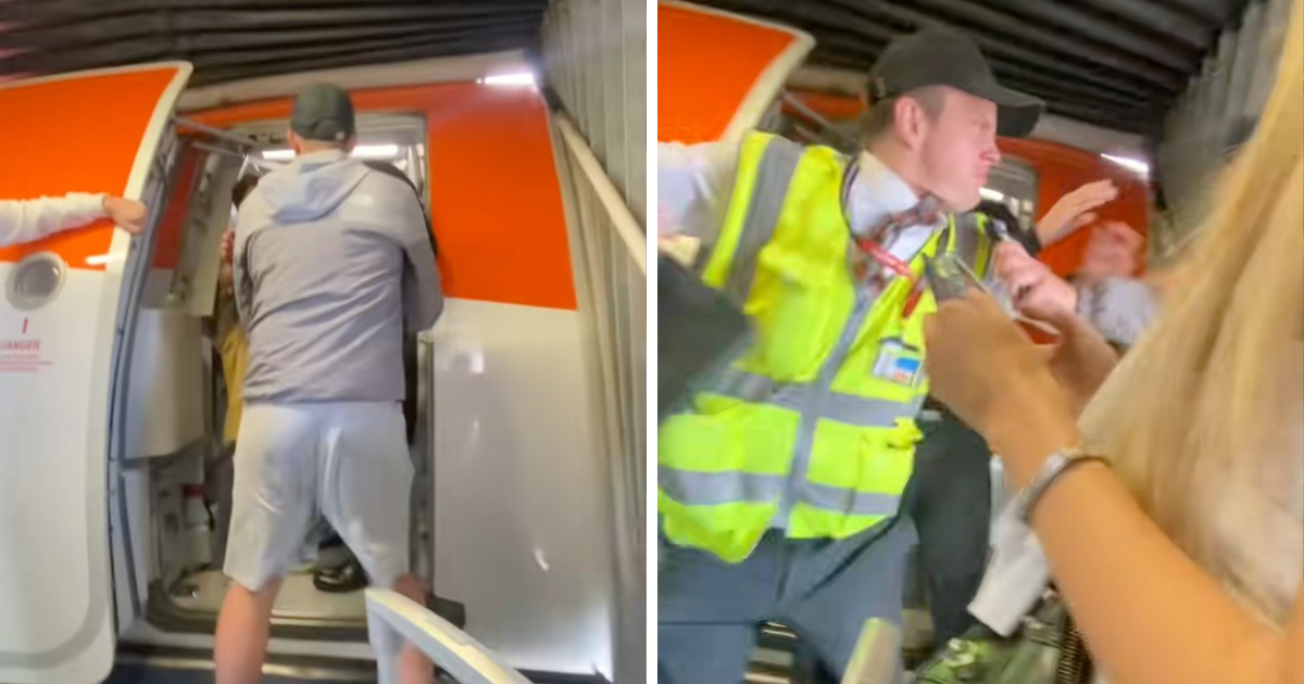 EasyJet's statement after flight video of angry man reemerges