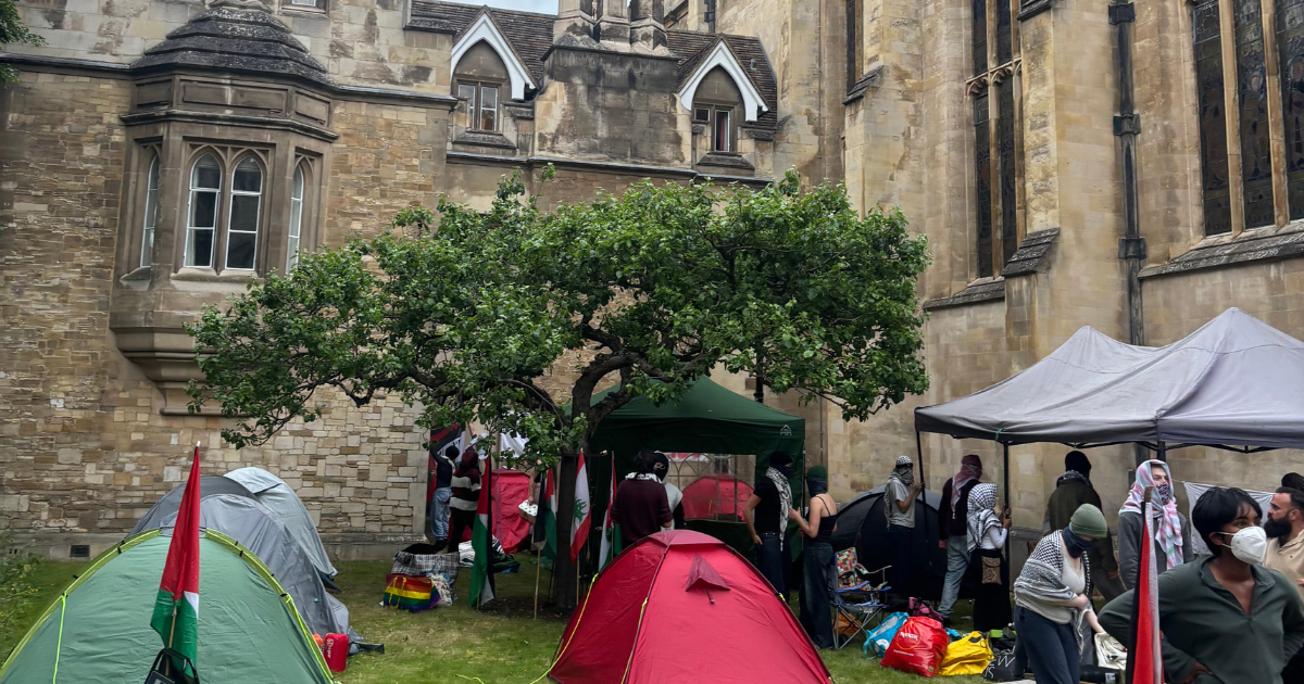 Protest Demands Trinity College Divest from Arms