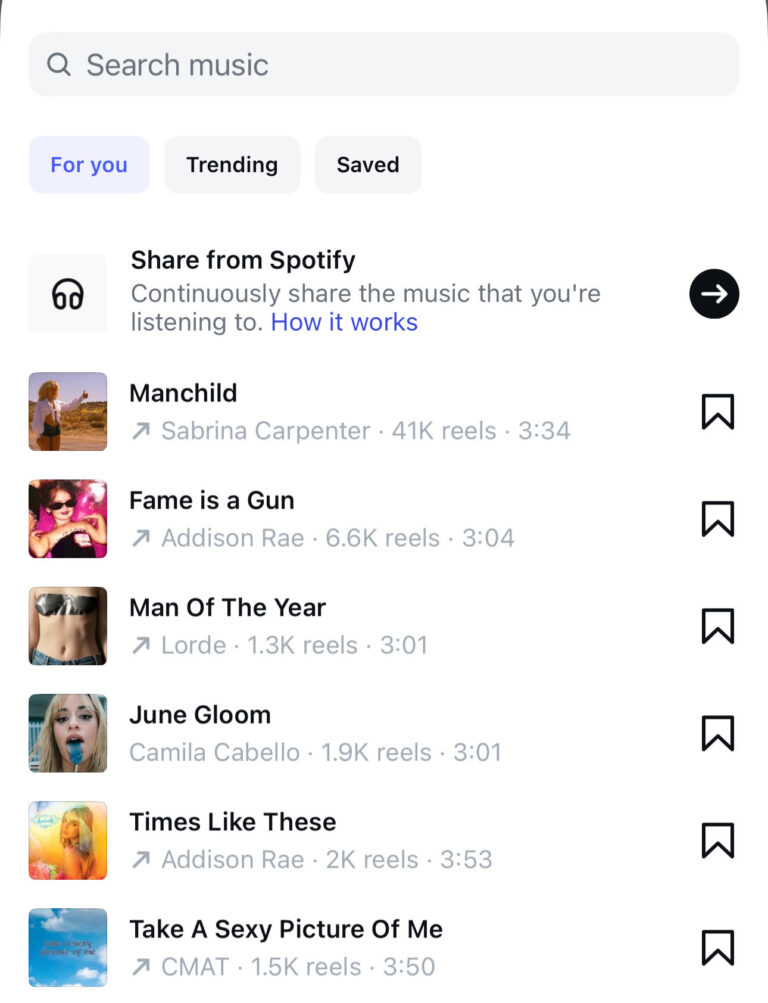 How to link Spotify streaming to Instagram in new live feature