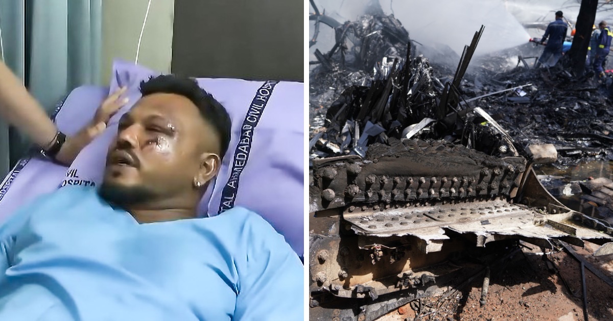 Air India survivor made phone call moments after plane crash