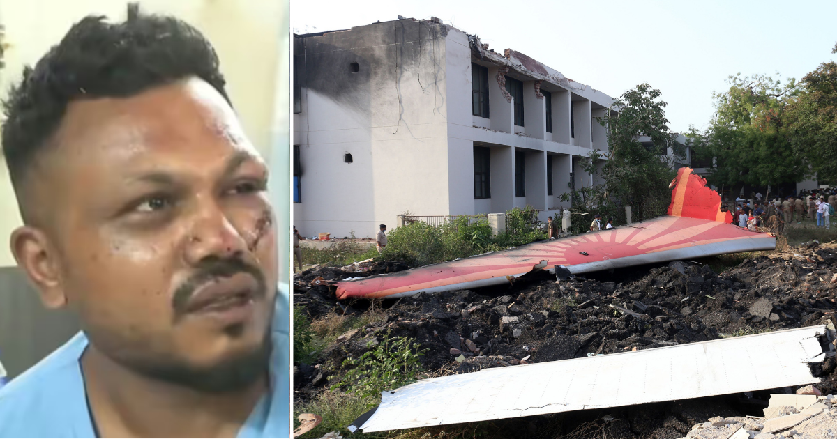 Air India survivor Vishwash Ramesh details the guilt he feels