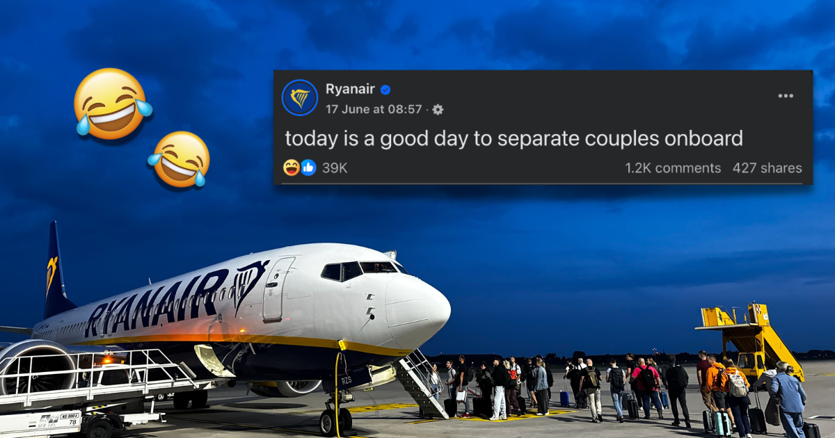 Ryanair posts savage message after passenger kicked off flight