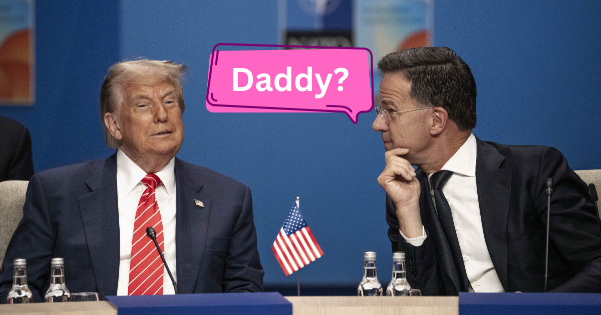 White House responds after NATO chief calls Donald Trump daddy