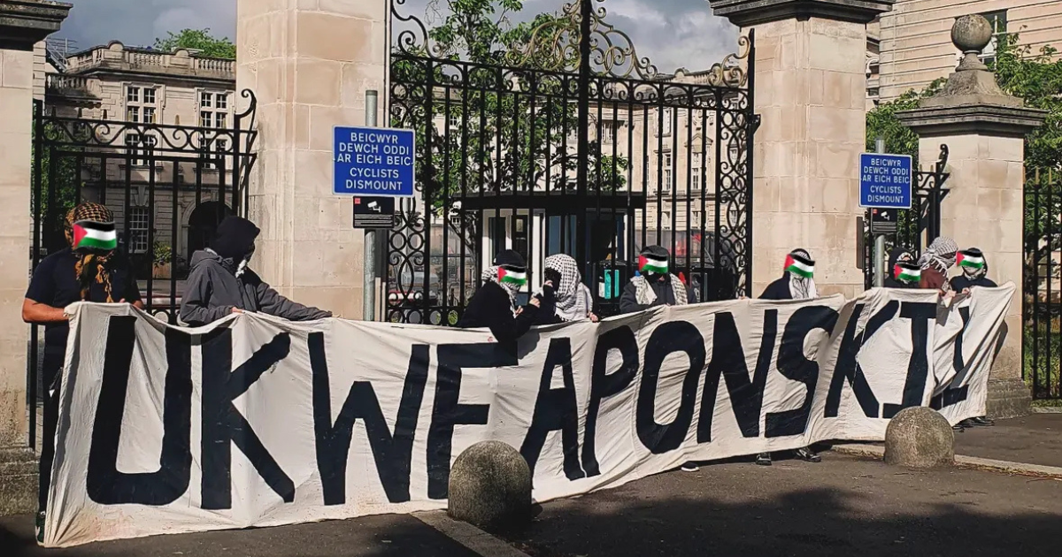 Cardiff University students threatened with jail if protests on campus ...