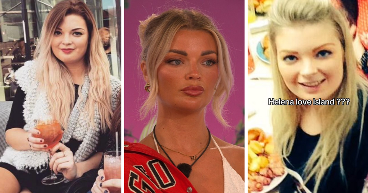 Old photos of Helena before Love Island show huge transformation