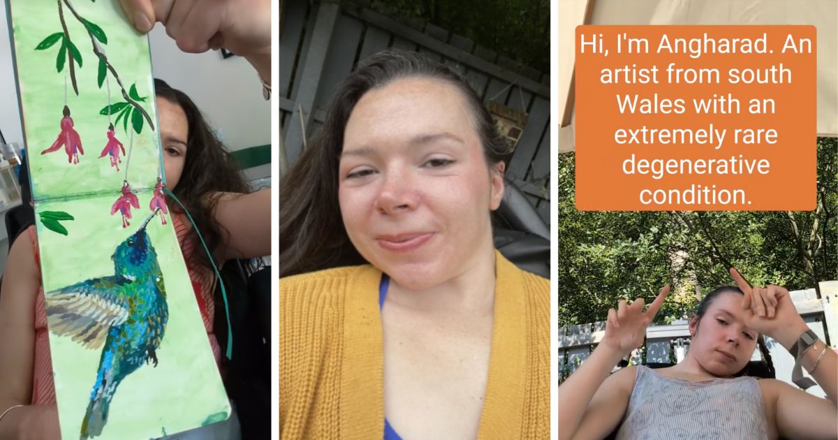 Former BCU student turns to TikTok to share art while living with an ...