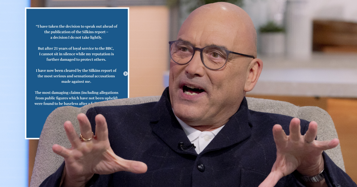 Gregg Wallace issues statement ahead of getting fired