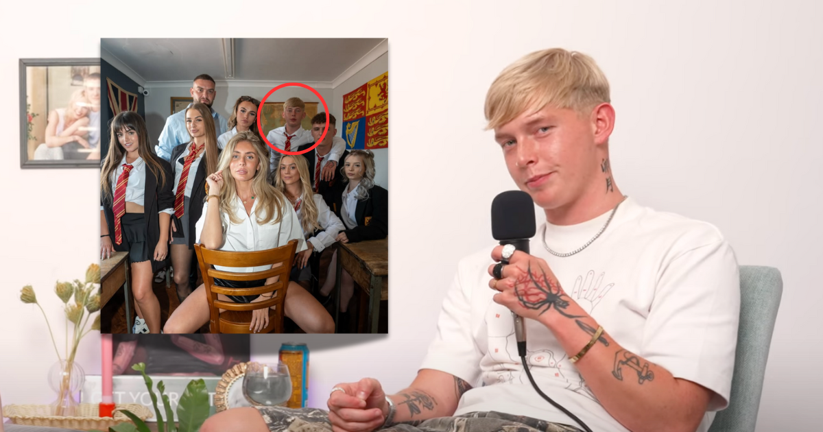 18-year-old lad from Bonnie Blue's classroom scene speaks out