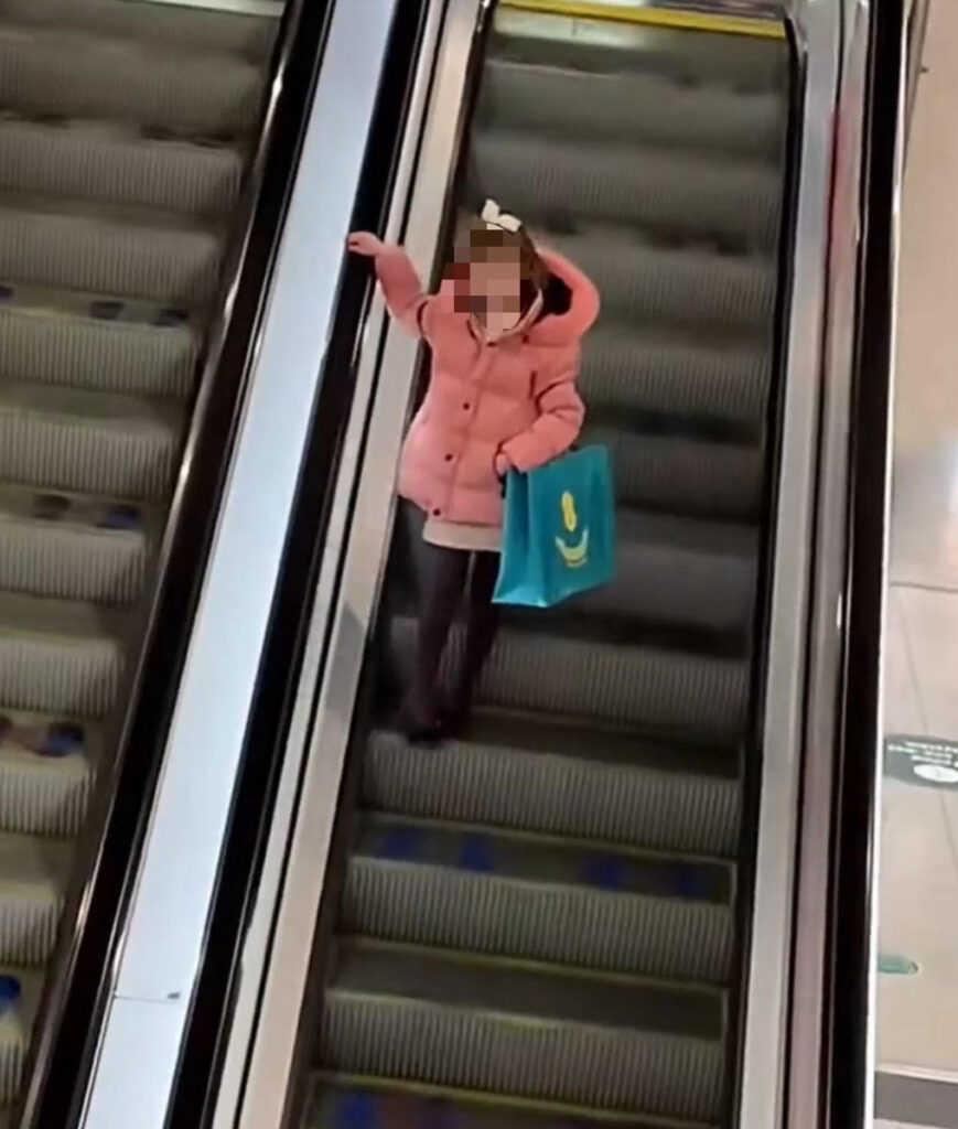 The story behind viral pink jacket girl in Manchester Arndale
