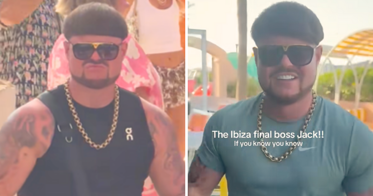 Who is the Ibiza final boss who has gone viral for his haircut?
