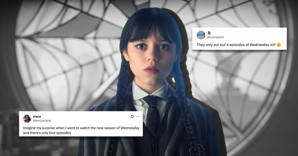 Why is Wednesday only four episodes? Where is part two?