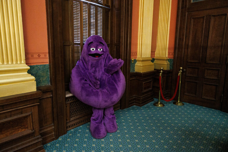McDonald's just revealed what Grimace is and it's so stupid