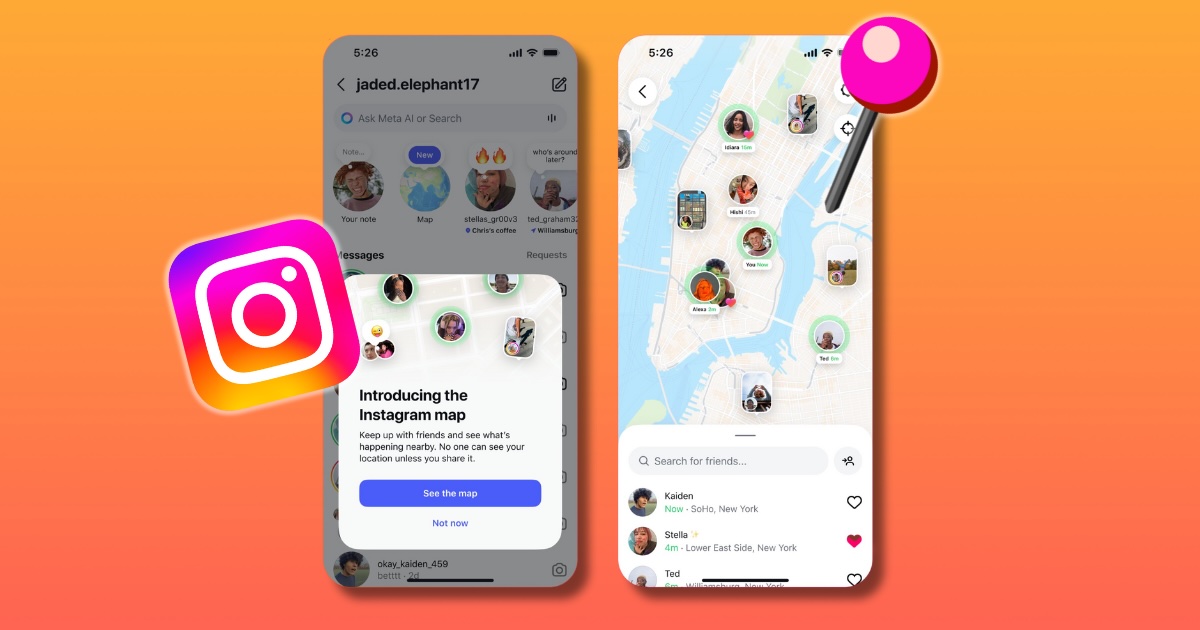 How to find the Instagram map, and why it's not showing up for you
