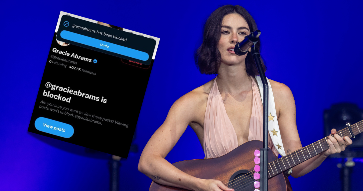 The origins and reason for the 'So I blocked Gracie Abrams' meme