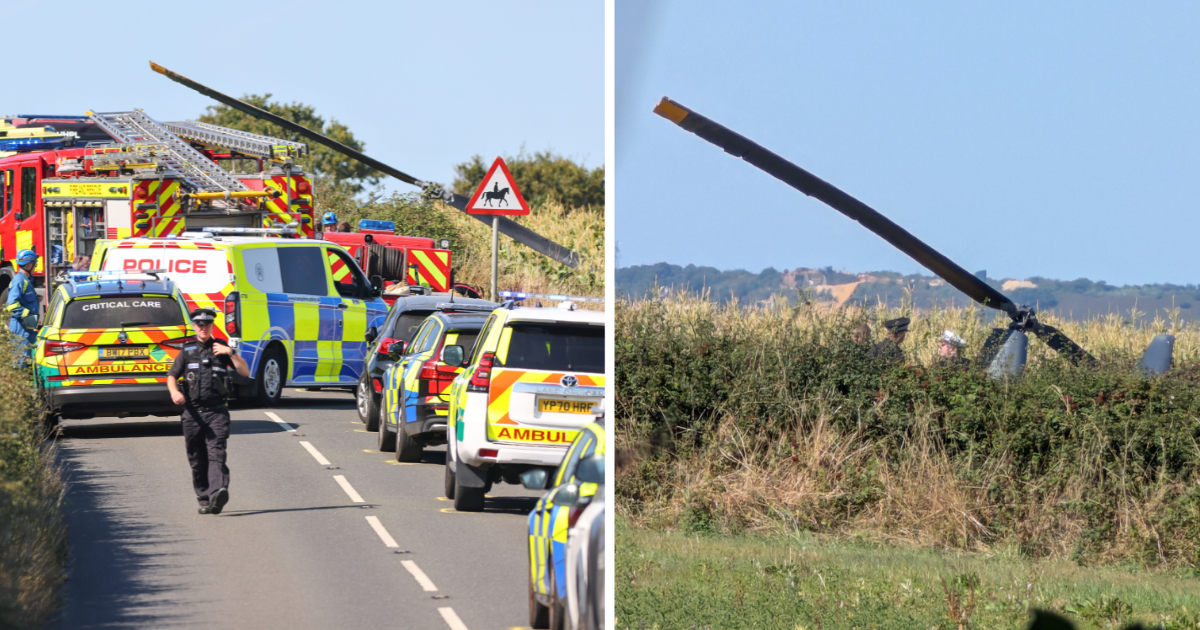 Statement released after helicopter crash kills three in Isle of Wight