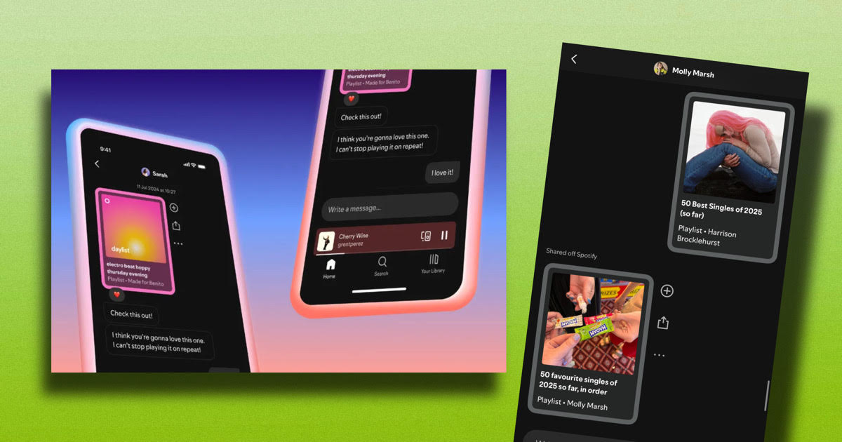 How to use Spotify Messages and start sending DMs to friends