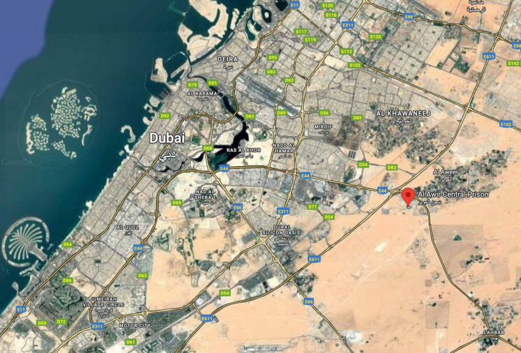 Inside the Dubai prison where Liverpool student got life for drugs