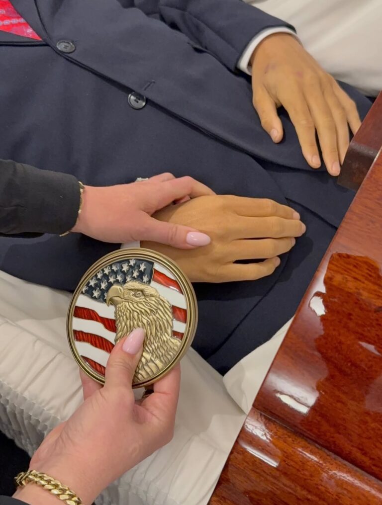 Charlie Kirk's wife shares eerie photos and videos of his dead body