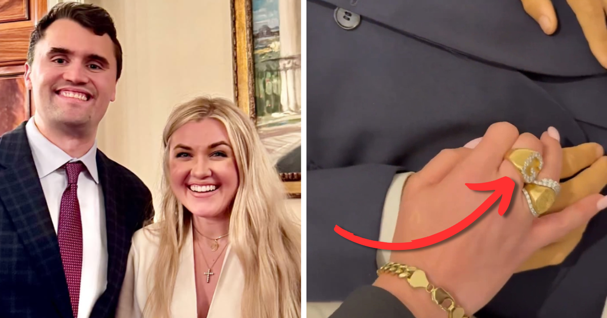 Apparent 'secret meaning' of ring Erika Kirk wore in Charlie video