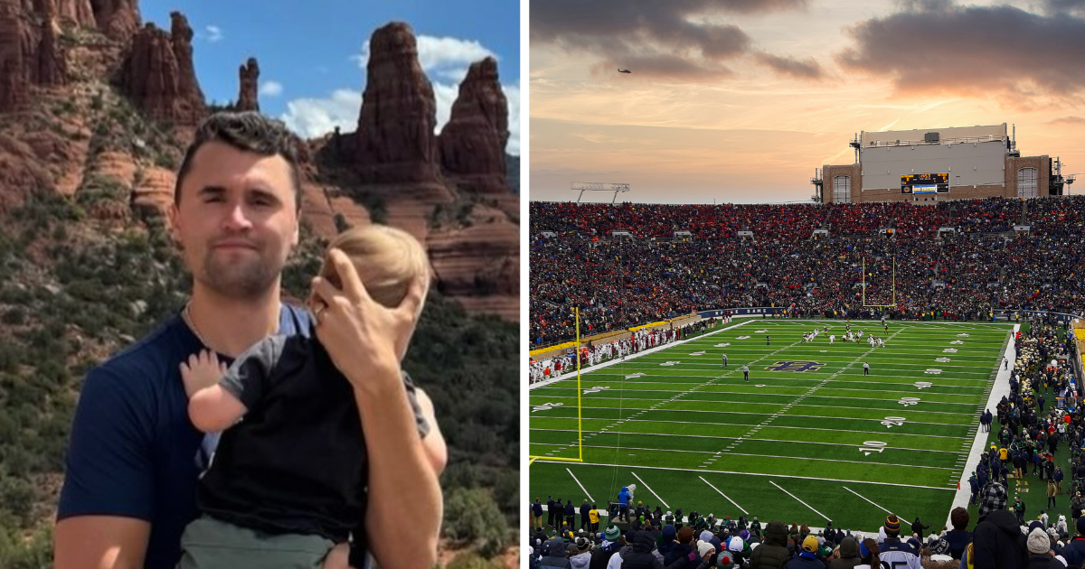 Chilling reason Charlie Kirk's memorial is being held in a stadium