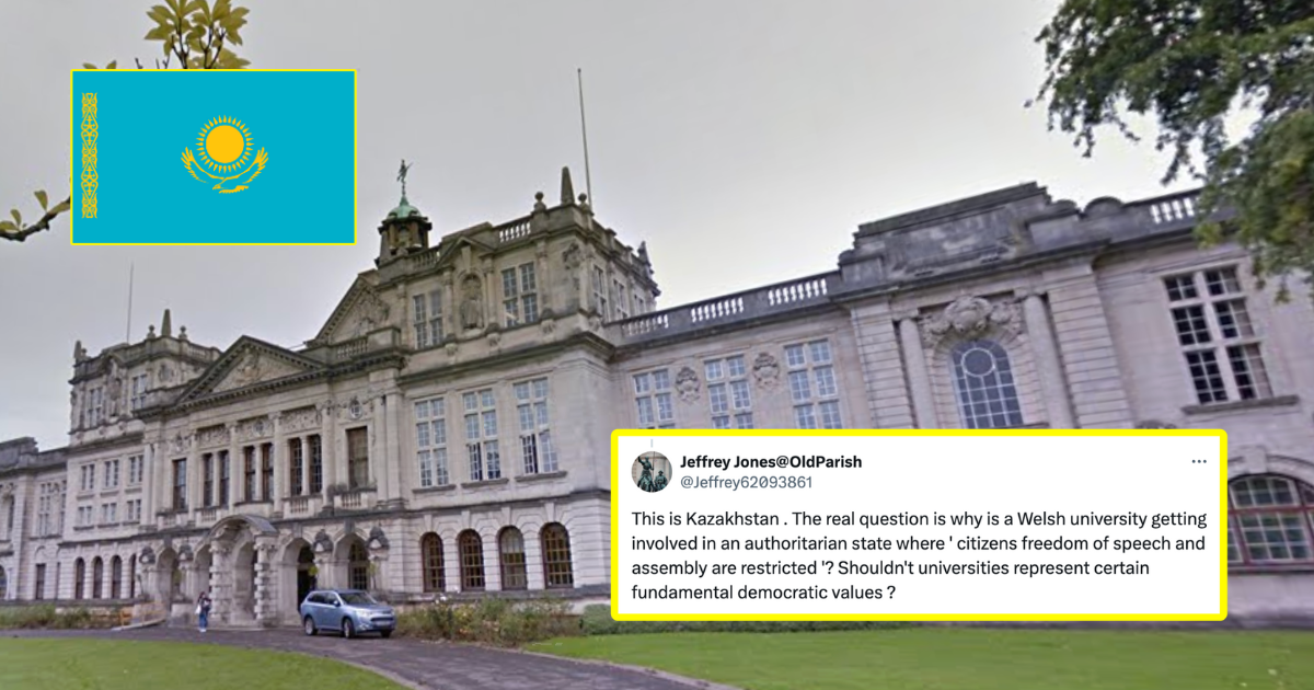 Cardiff Uni is being criticised for opening a campus in Kazakhstan