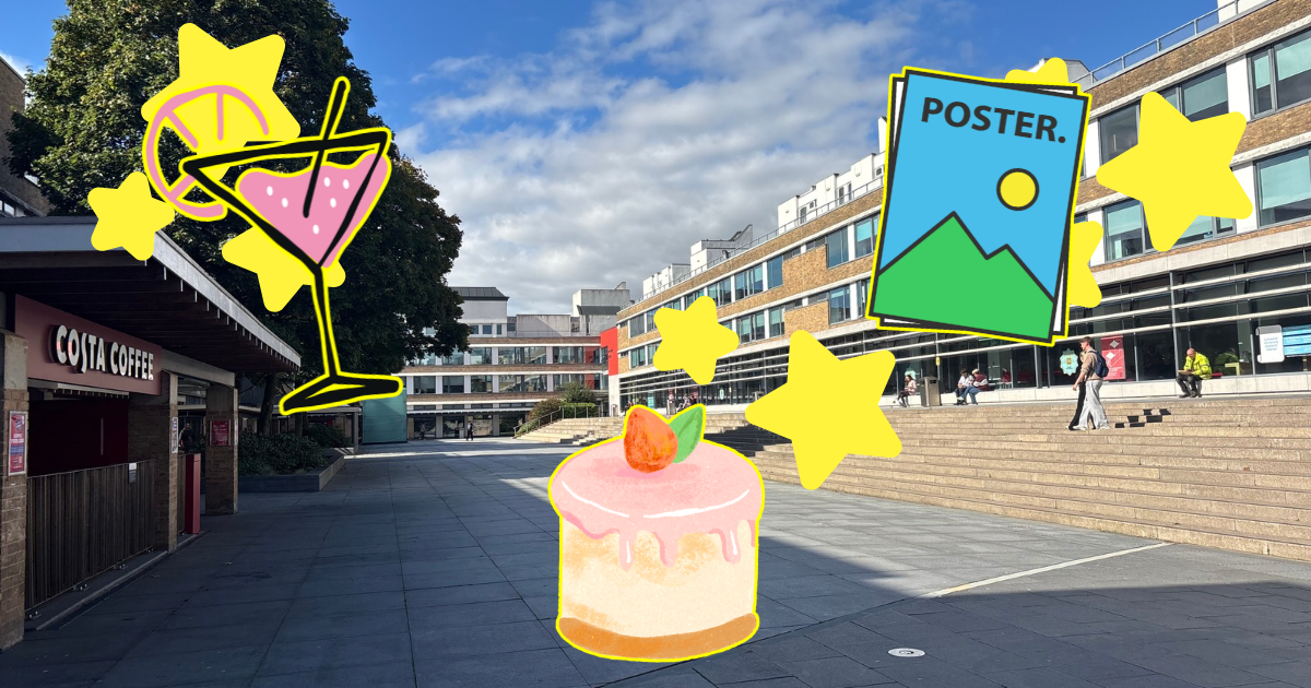 Your guide to all the stalls in Alex Square in Freshers' Week and beyond