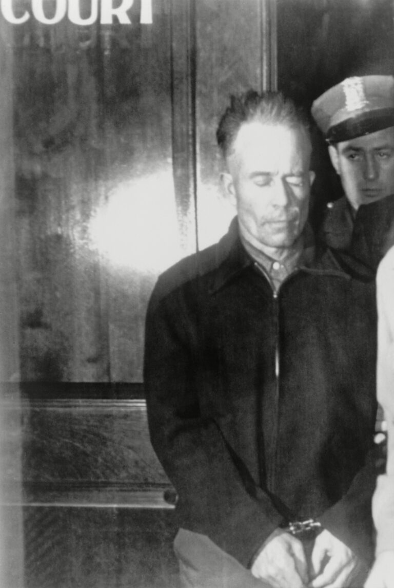 Eerie photos show Ed Gein being arrested in real life