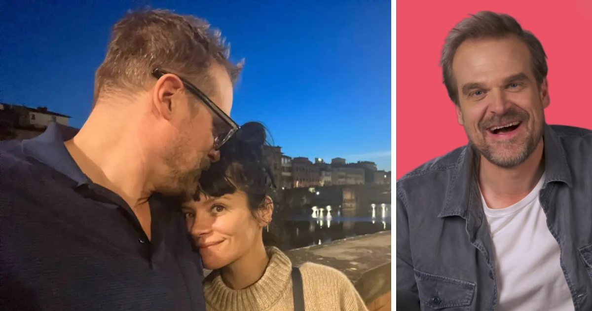 Here's what David Harbour has said on his split with Lily Allen