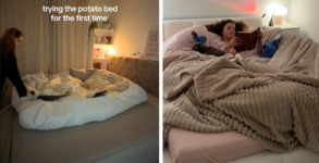 What is the viral potato bed trend, and does it help your sleep?