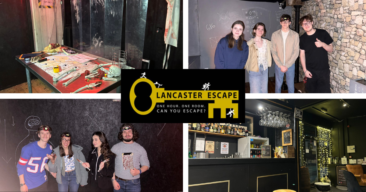 I’m a student… get me out of here! We tried out Lancaster Escape
