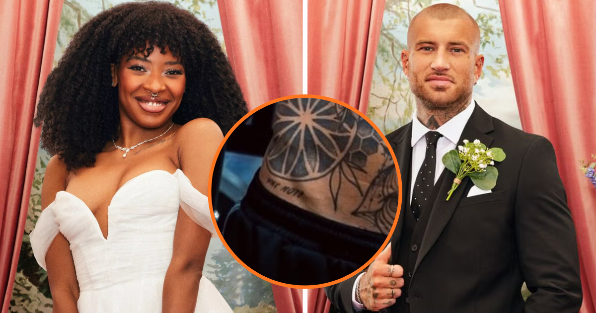 Matching tattoos MAFS' Julia-Ruth and Joe got and sly meaning