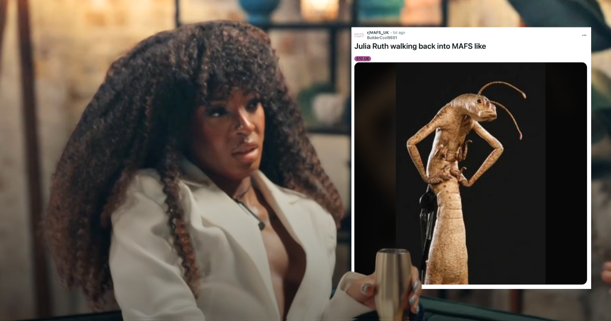 Expert explains Julia-Ruth's 'worm' posture on MAFS UK