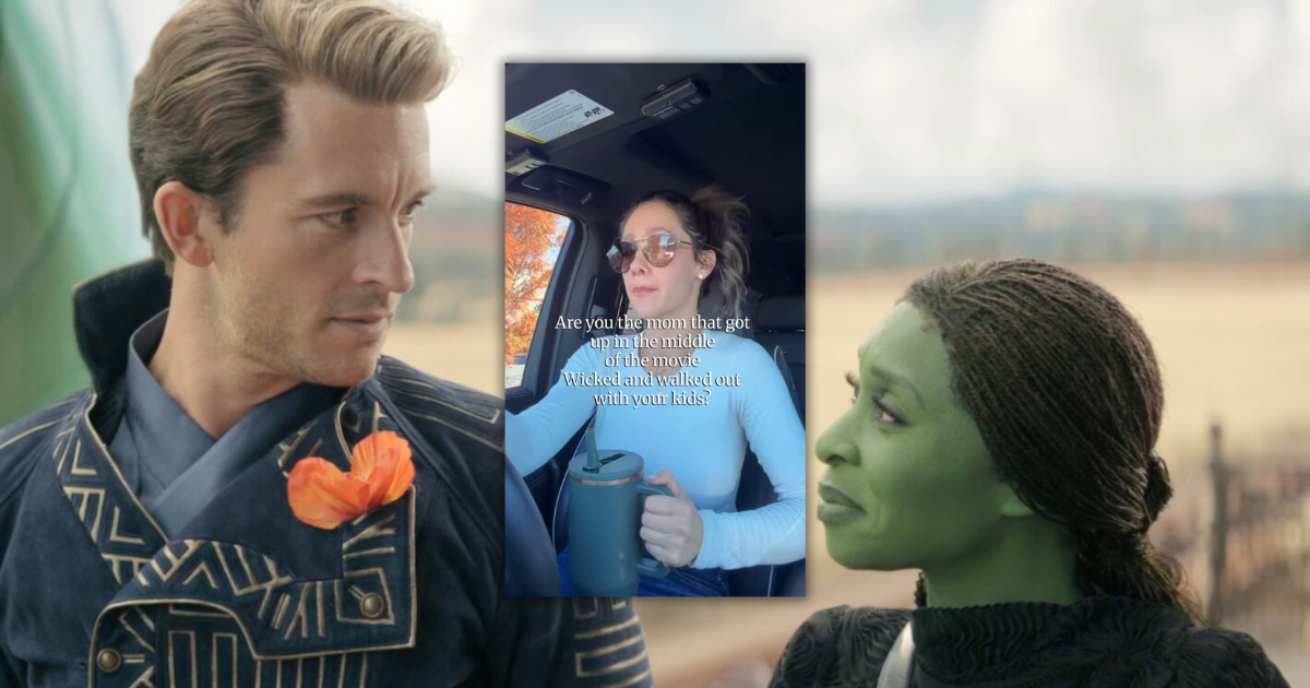 Influencer leaves Wicked: For Good over Elphaba and Fiyero scene