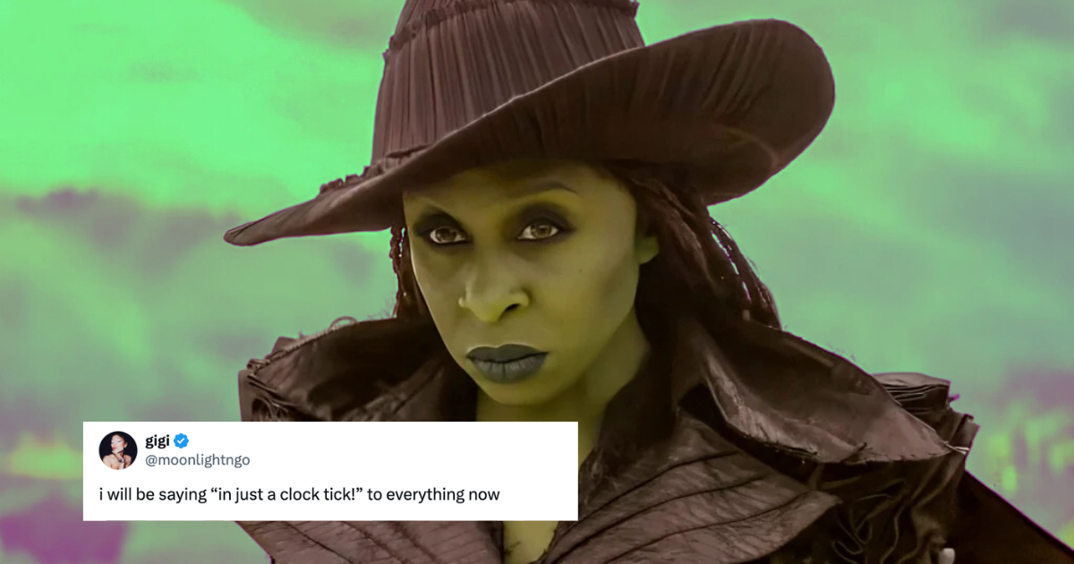 The dark meaning behind 'in a clock tick' in Wicked: For Good