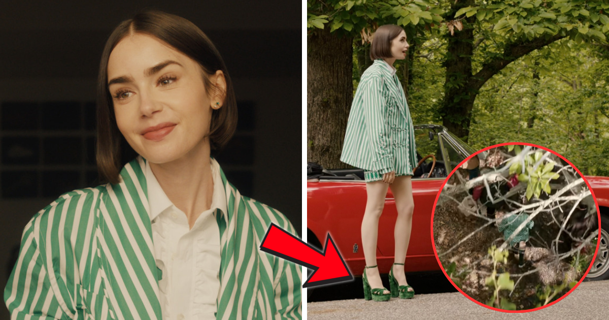 People spot stupid editing error in Emily In Paris season five