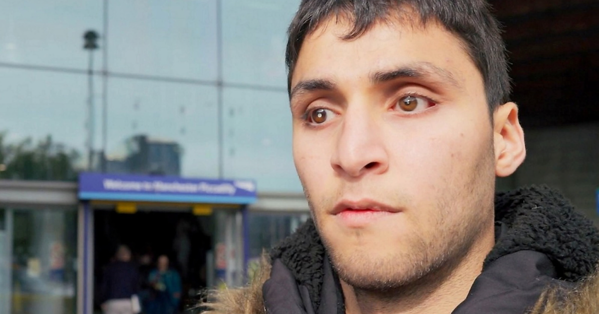 Blind Manchester student who fell on train tracks awarded £18k after ...