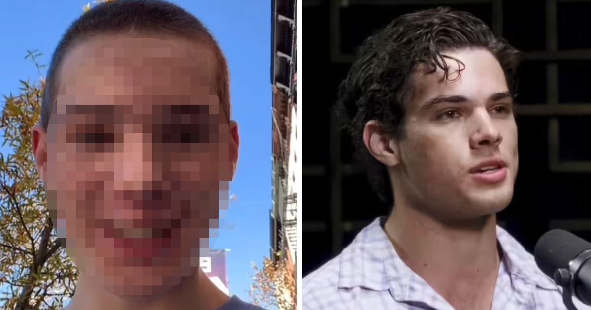 Pictures of Clavicular before 'looksmaxxing' show drastic change