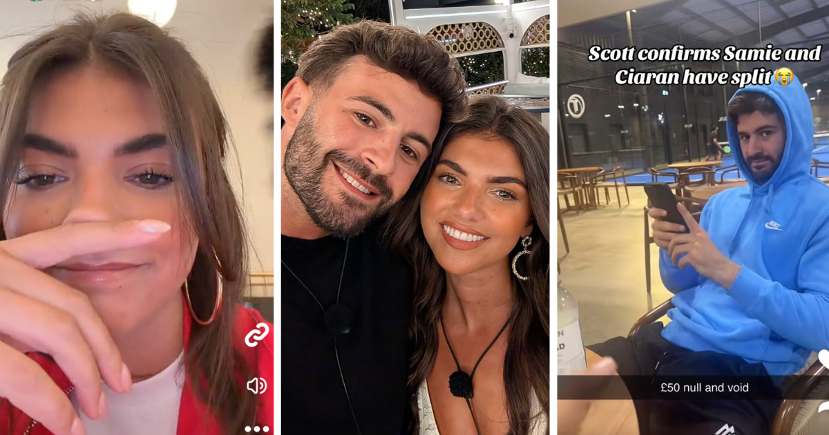Love Island stars Samie and Ciaran post petty little digs after split