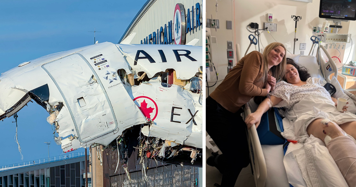 Flight attendant shares horrific injuries after Air Canada plane crash