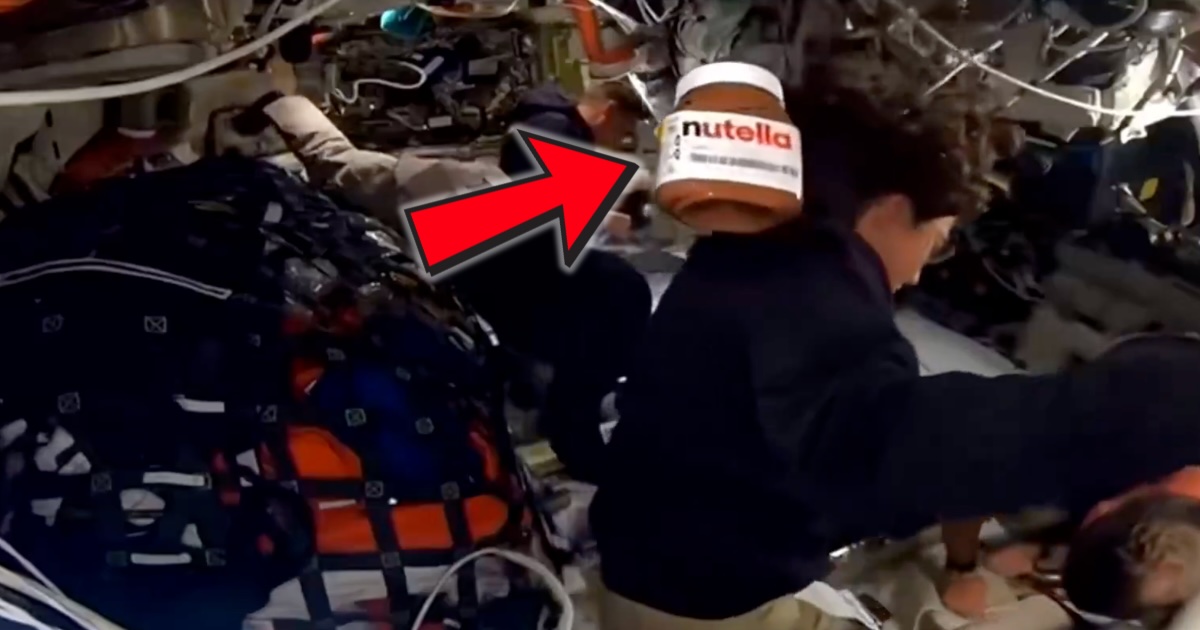 NASA reveals truth behind hilarious Nutella jar in Artemis II stream
